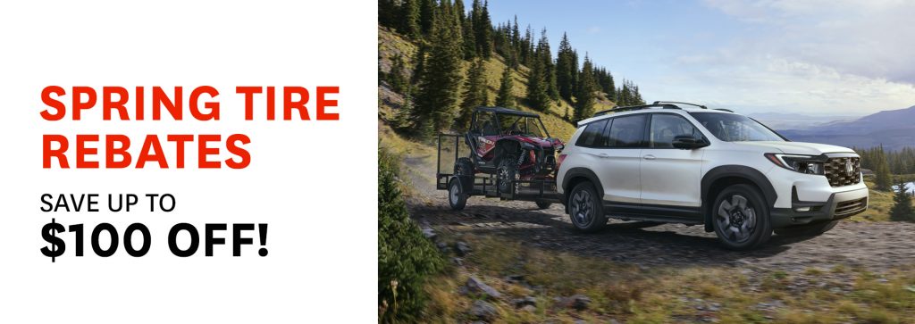 Spring Tire Rebates - Midtown Honda