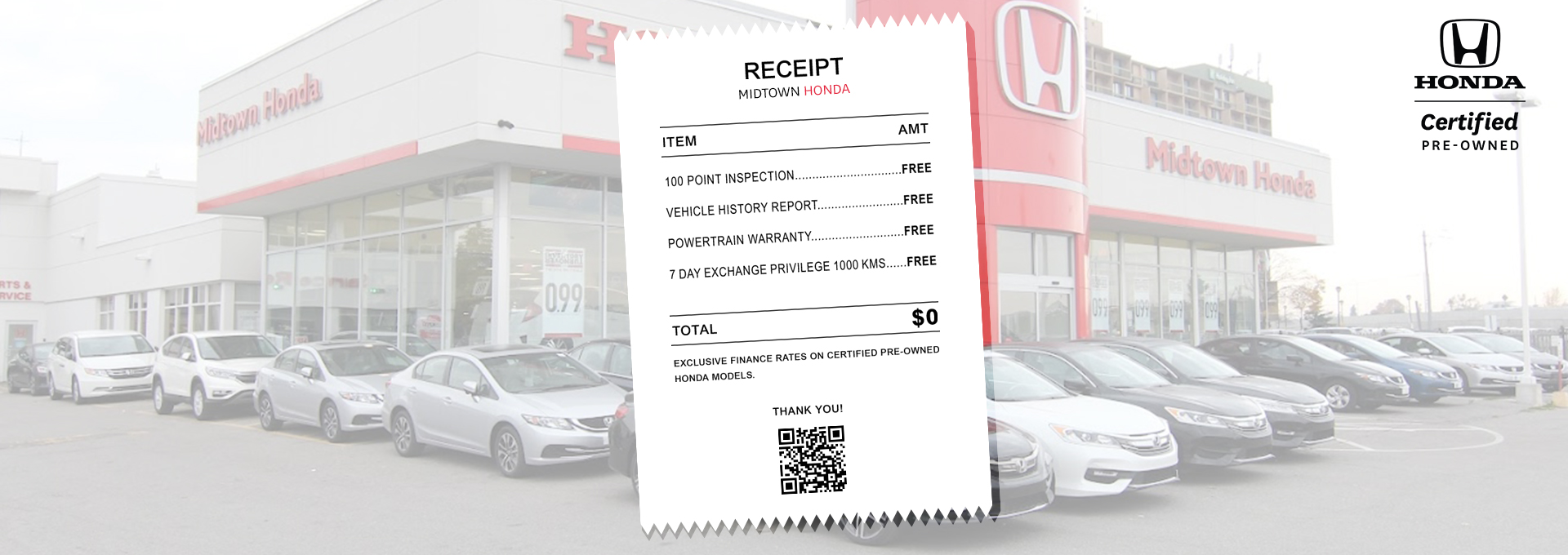 Midtown Honda: New & Used Honda Dealership | Toronto, ON.